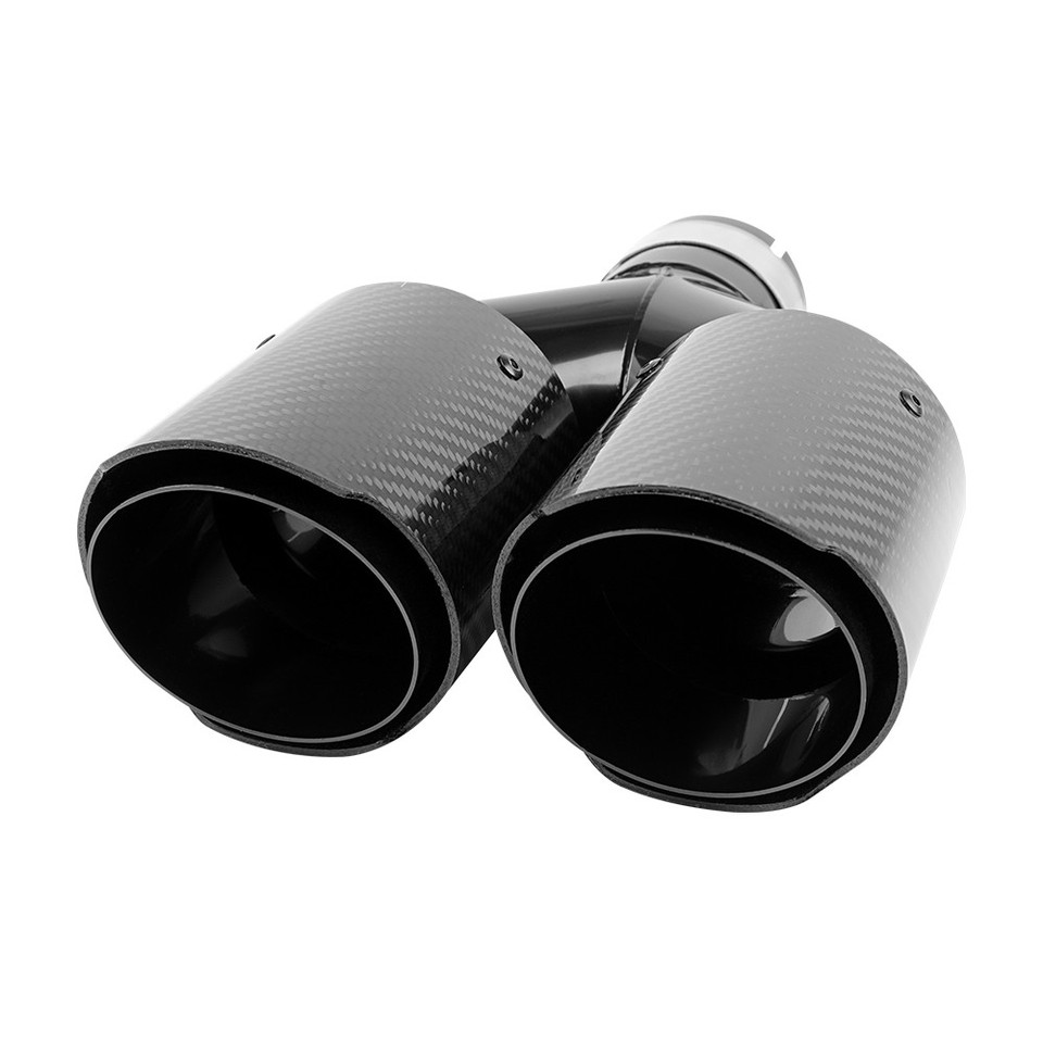 2*Exhaust Pipe Muffler Double Outlet Stainless For Pontiac Firebird ...