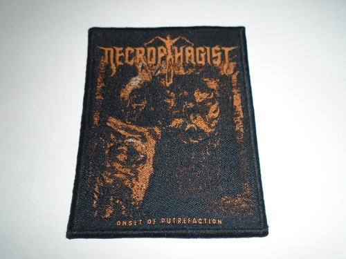 NECROPHAGIST ONSET OF PUTREFACTION WOVEN PATCH | eBay