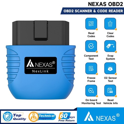 Ford Ranger OBD2 Nexas Bluetooth Dongle Car Fault Scanner Reset Scan ...