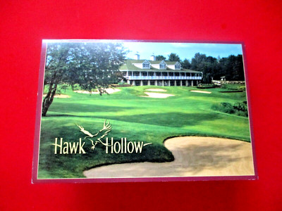 vtg - Golf Scorecard - HAWK HOLLOW GOLF COURSE gc - Bath MI | eBay