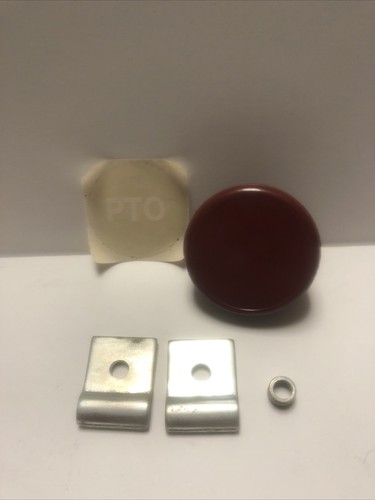 New PTO Dark Red Vintage Dark Red PTO Knob Tractor Truck Farm ...