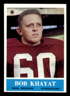 1964 Philadelphia Football #187 Ed Khayat NM/MT *e1 | eBay