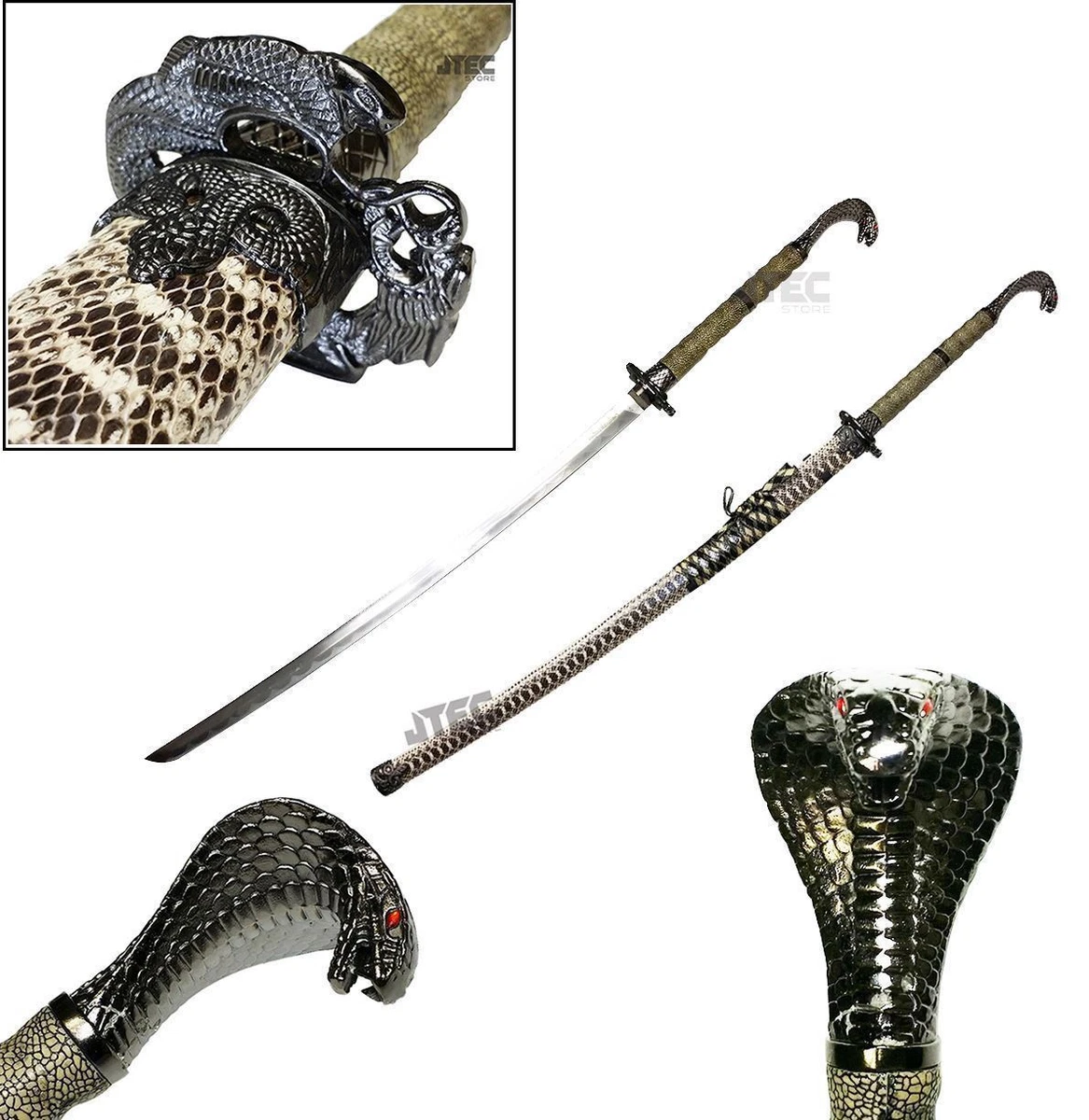 King Cobra Snake Head