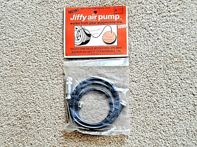 Jomar Jiffy Air Pump to inflate game balls, bicycle tires | eBay