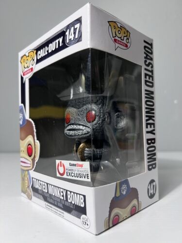 Funko Pop! Games: Call of Duty (Toasted) Monkey Bomb GameStop Exclusive ...