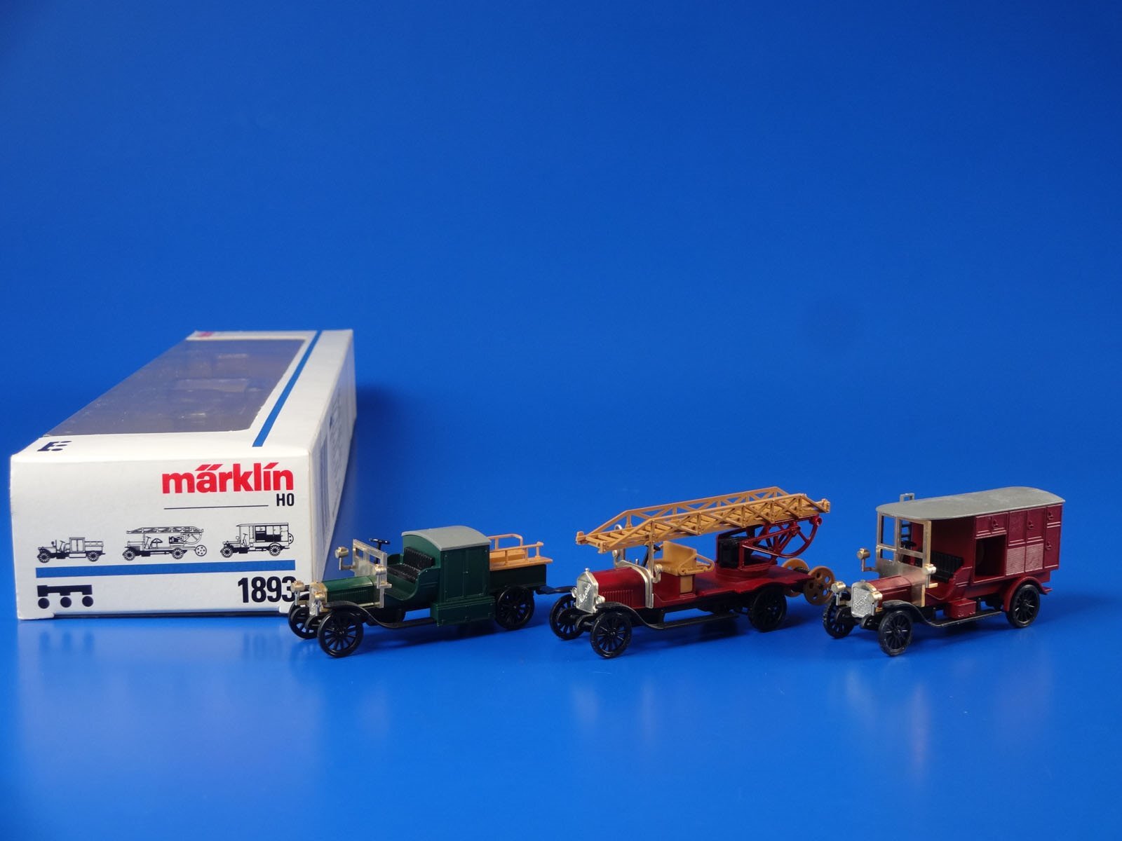 Marklin 1893 Old Timer Fire Engine Set Metal HO 1 87 Scale for sale ...