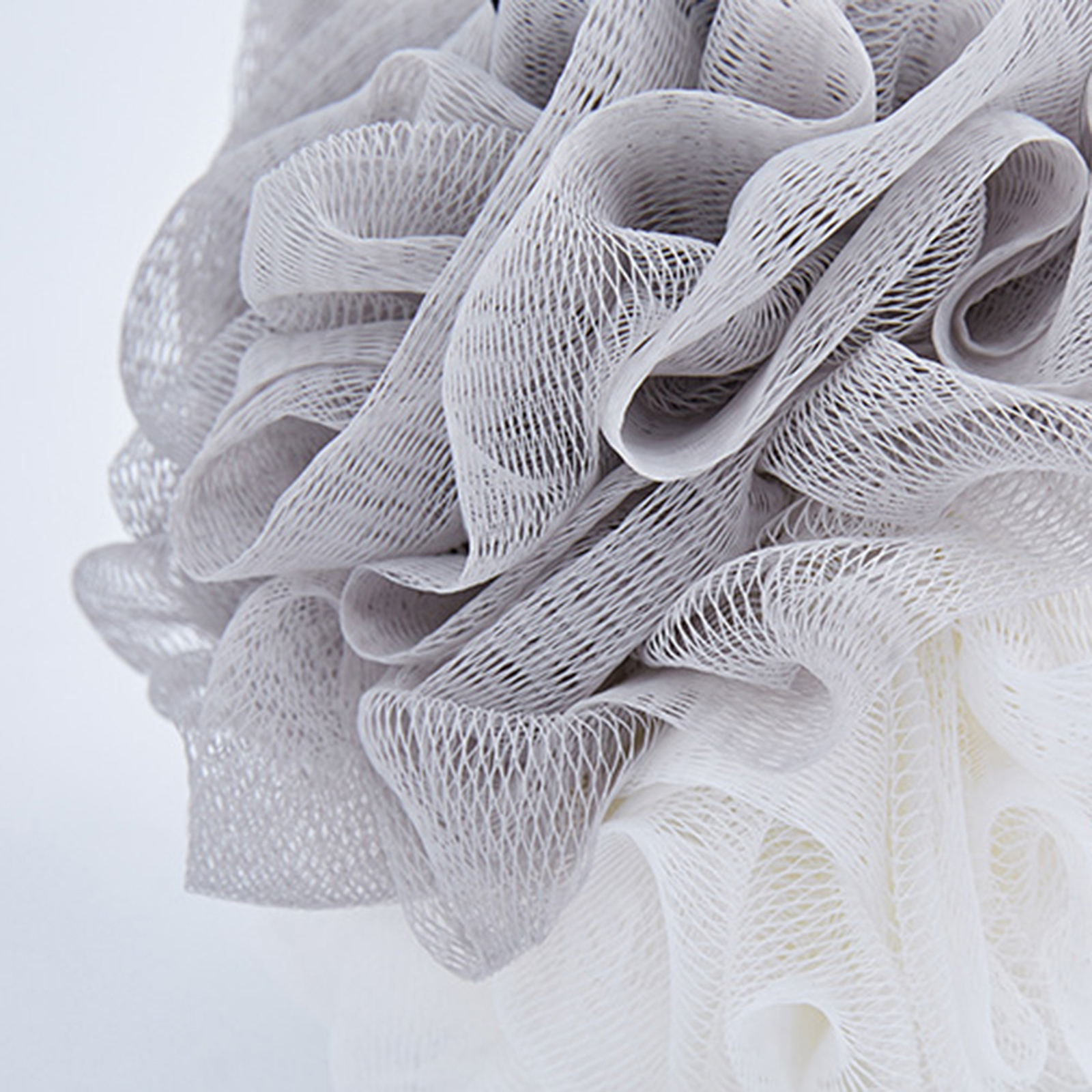 4pcs Bath Mesh Brushes Patchwork Color Exquisite Body Wash Bath Sponges ...