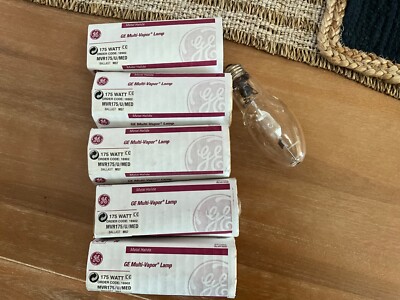 New GE Multi-Vapor Lamp MVR175/U Bulb (175 Watt, Metal Halide) | eBay