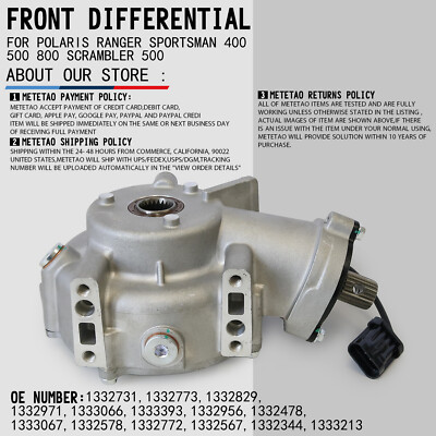 For Polaris Ranger Sportsman Scrambler front differential 1332971 ...