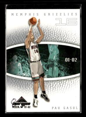 2001-02 Fleer Marquee #108 Pau Gasol Rookie #/1500 Memphis Grizzlies | eBay