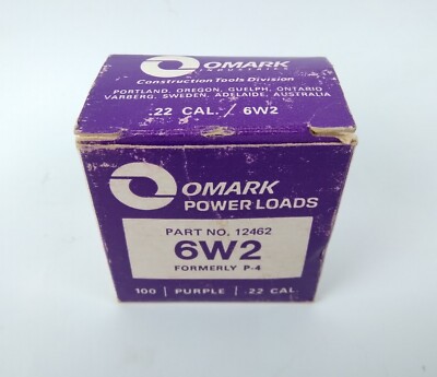 Powder Actuated Tools - Omark