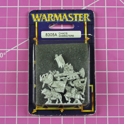 Warmaster Chaos Characters NIB Metal OOP Games Workshop 10mm Warhammer Warriors | eBay