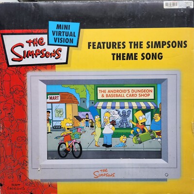 The Simpsons, Mini Virtual Vision, (2003), CIB, Tested & Works! | eBay