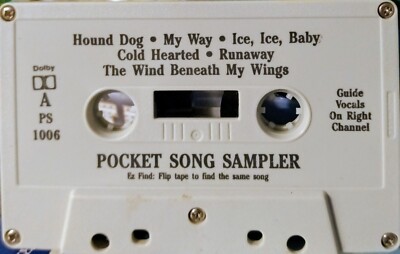 Pocket Songs You Sing The Hits (Cassette) Karaoke | eBay
