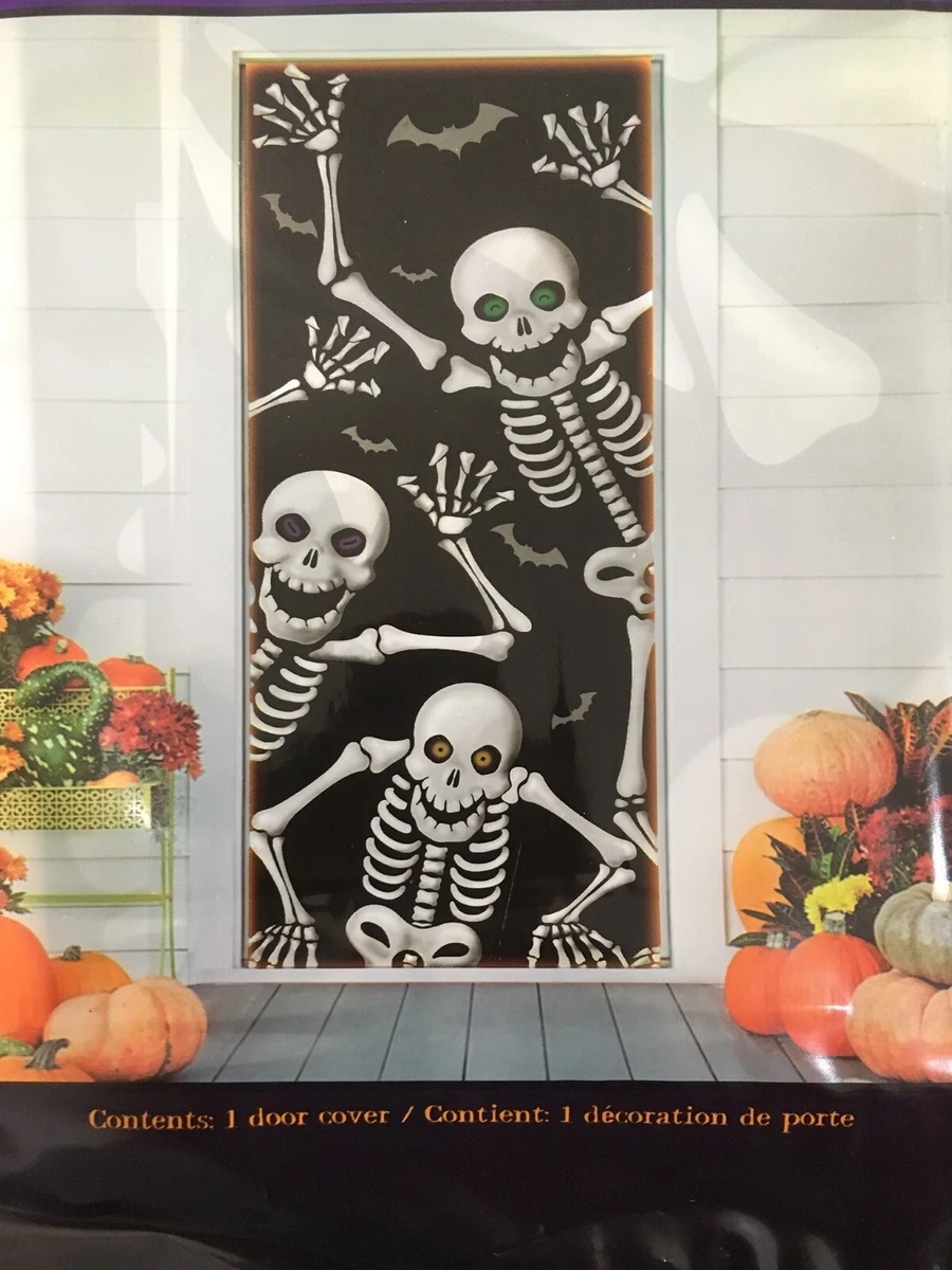 Halloween Skeleton Door Decorations
