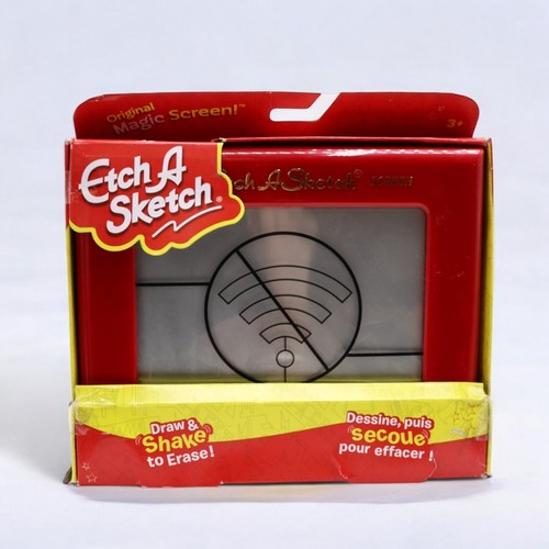 Etch A Sketch Classic Red Drawing Toy With Magic Screen For Ages 3 And ...