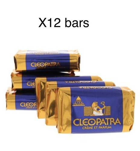 Cleopatra Creme ET Parfum Beauty Soap Bath Creamy 120g Each X12 Bars ...