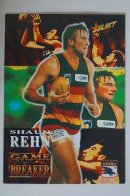 Adelaide Crows AFL Football Select Game Breaker Football Card Shaun ...