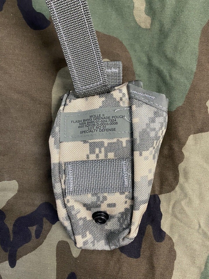 7 PC US MILITARY ACU Rifleman set Fighting Load Carrier FLC Vest + 6 ...