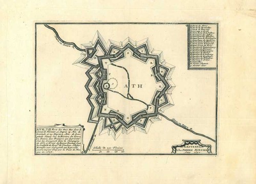 City map of Ath | eBay