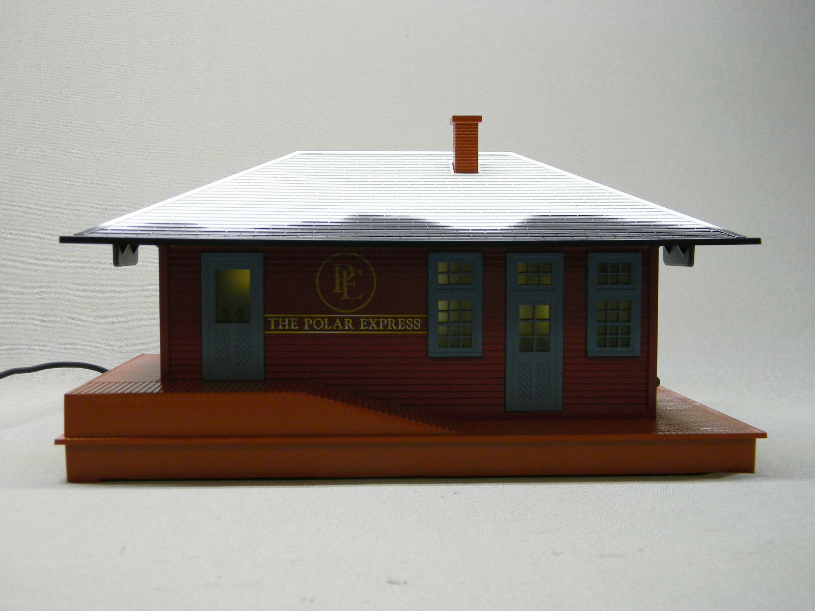 LIONEL 2029050 THE POLAR EXPRESS PASSENGER TRAIN STATION O GAUGE ...