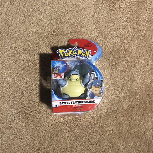 Pokemon Blastoise Battle Feature Deluxe Action Figure Wicked Cool Toys ...