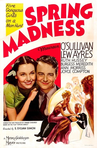 SPRING MADNESS MOVIE POSTER *2X3 FRIDGE MAGNET* HOLLYWOOD FILM LEW ...