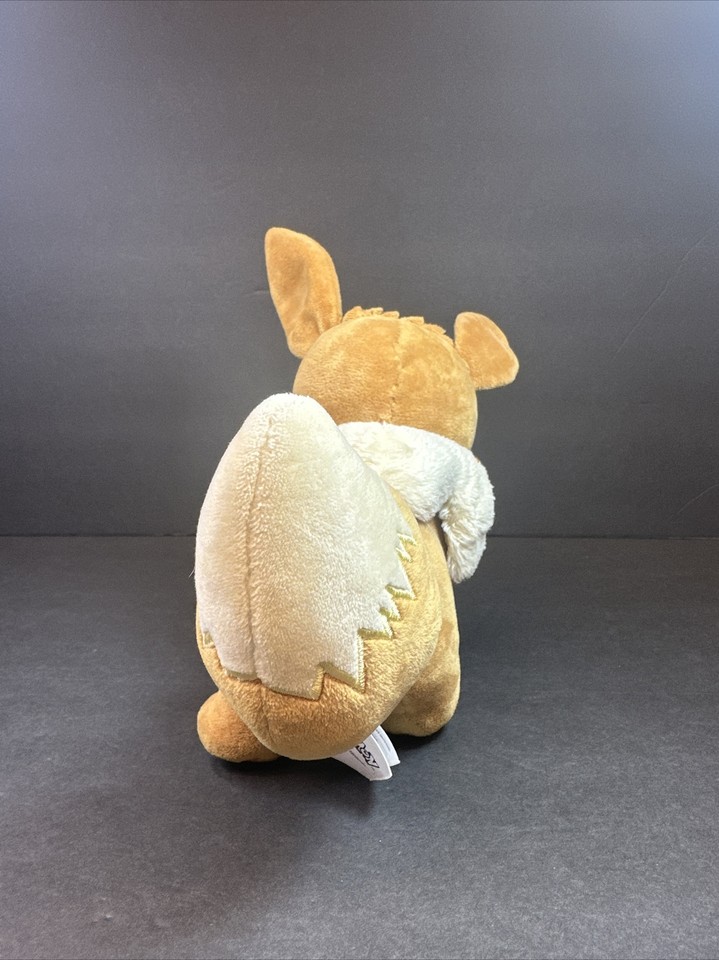 Pokemon Eevee 8” Plush Stuffed Animal Standing Toy Figure Wicked Cool ...