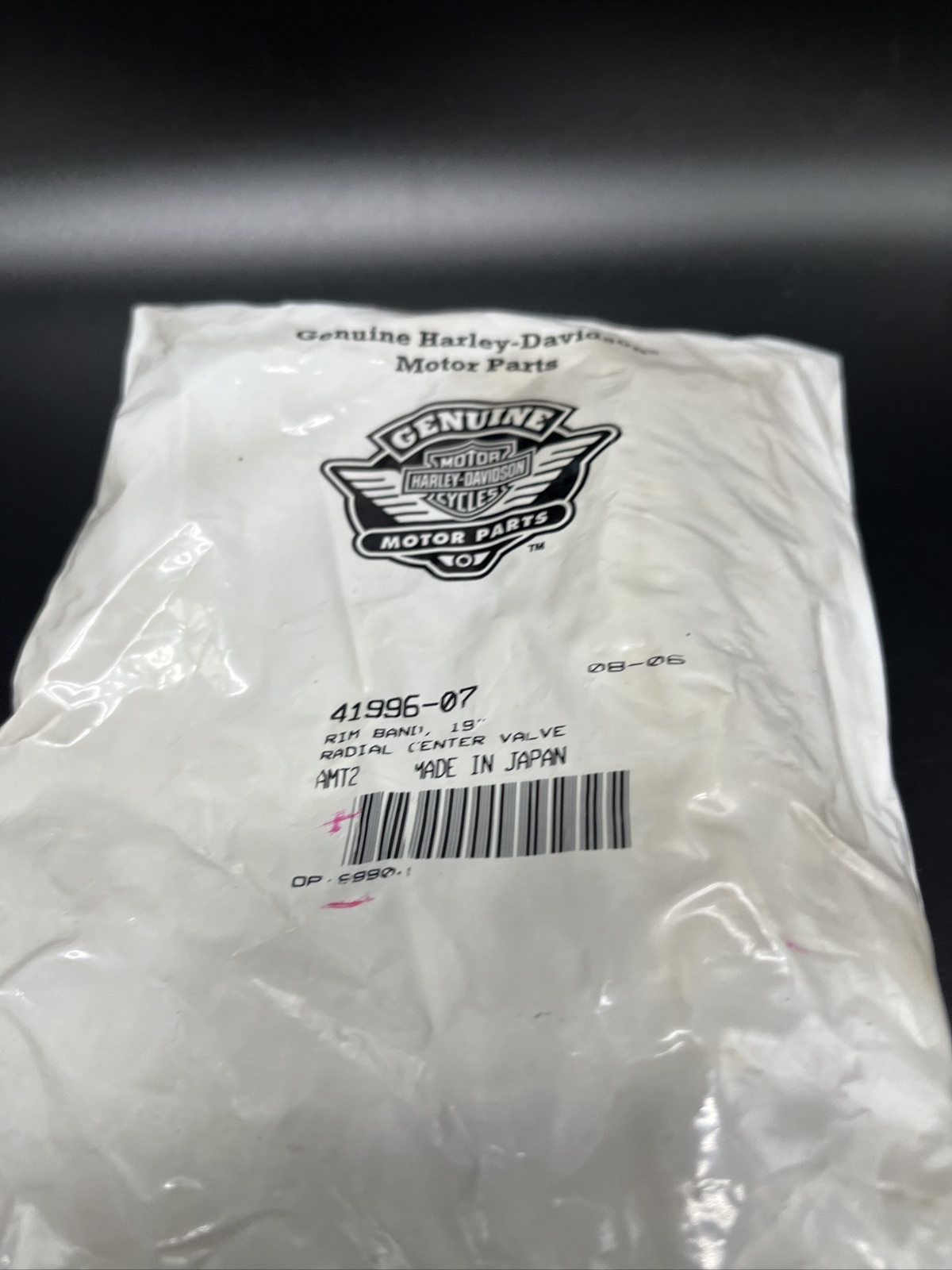 TA@11.50 HARLEY DAVIDSON OEM NEW 19" RIM BAND / RIM FLAP 41996-07 | eBay