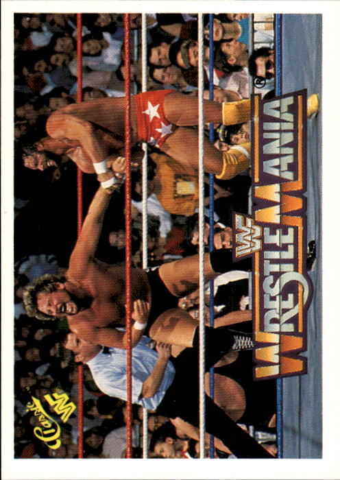 1990 Classic WWF The History of Wrestlemania Ted DiBiase / Randy Savage ...