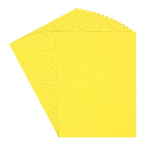 60 Sheets Lemon Yellow Cardstock 20" x 15" Card Stock Printer Paper for ...