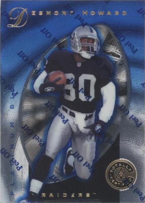 1997 Pinnacle Totally Certified Desmond Howard #100 for sale | eBay