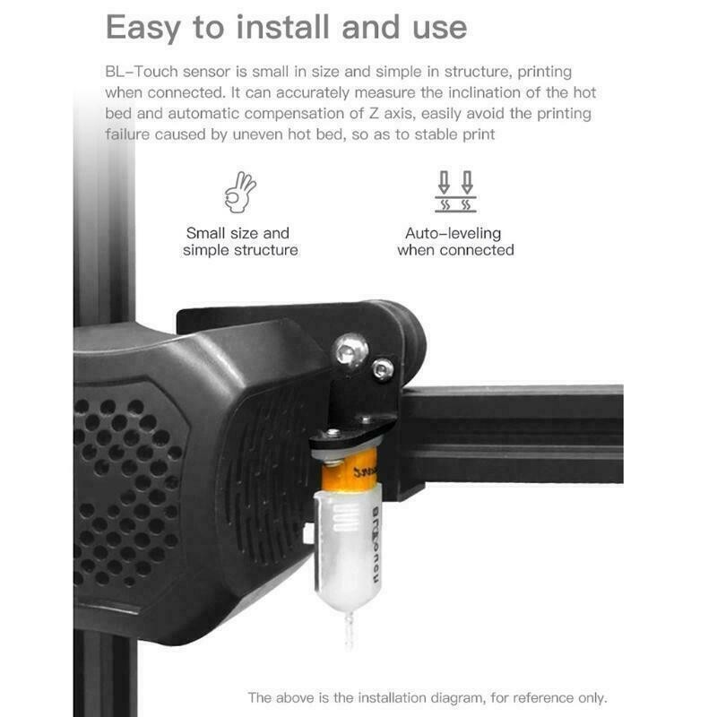 Creality 3D Printer BL Touch Auto Bed Leveling Kit 32 Bit for Ender 3 ...