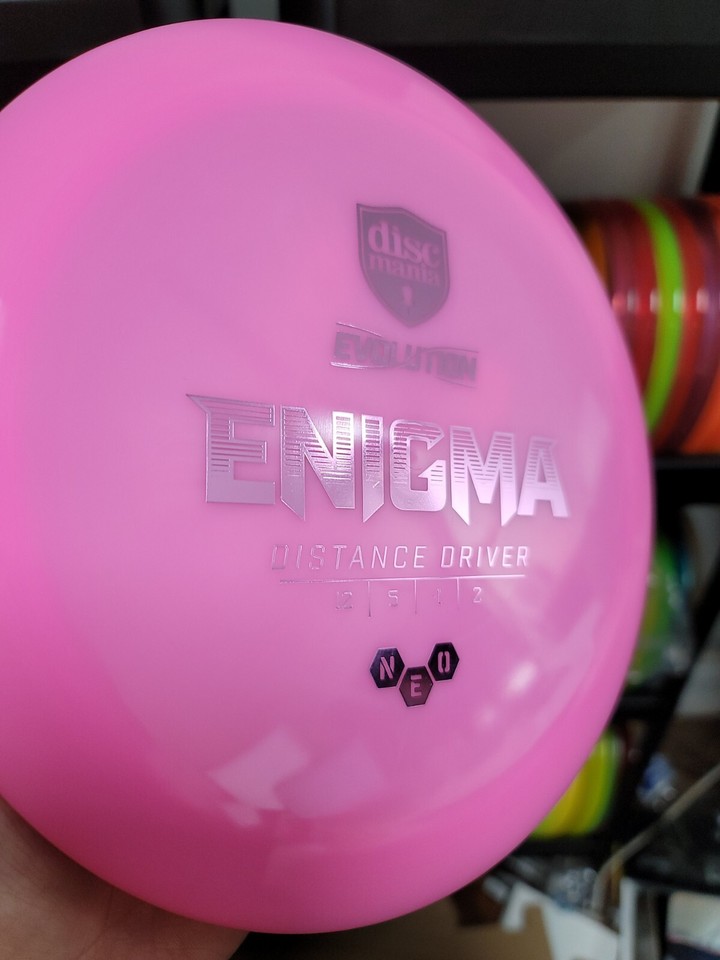 DISCMANIA EVOLUTION NEO ENIGMA Disc Golf Driver Pink 171g | eBay