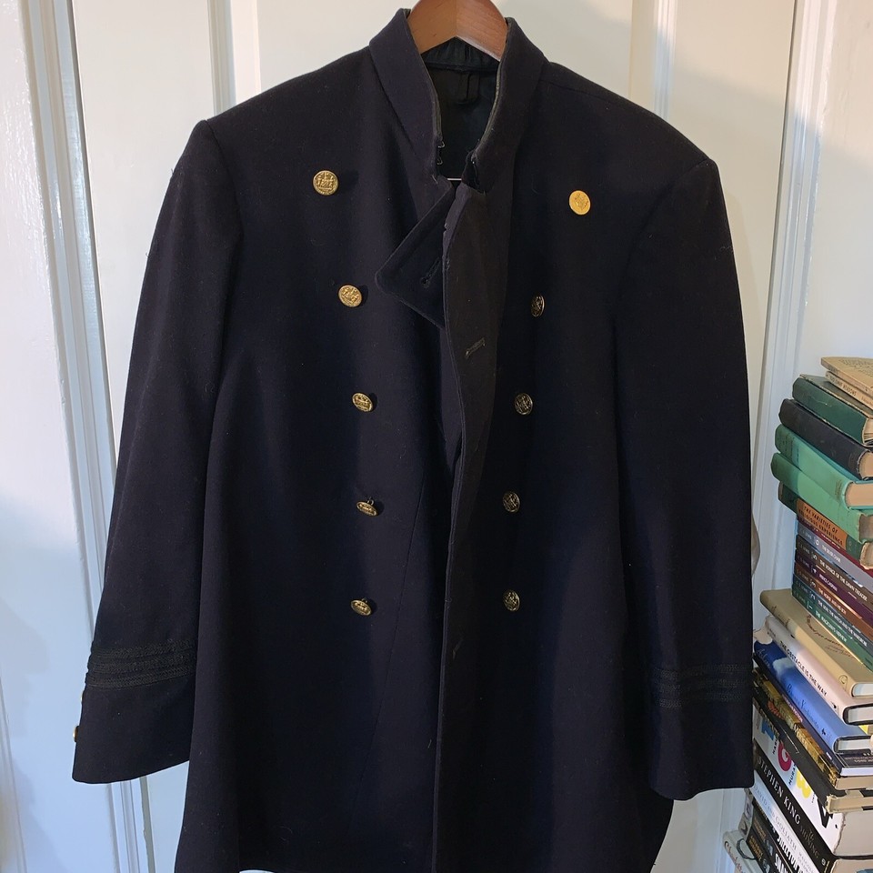 Vintage 1957 NYPD Police Regulation 21737 42R Wool Choker. Excellent ...