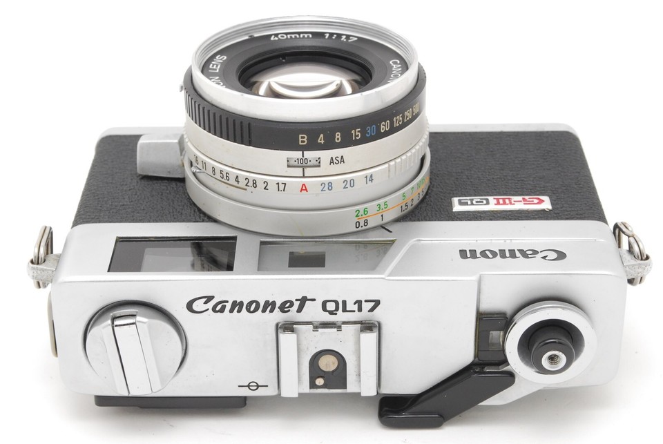 [Near Mint] CANON Canonet QL17 GIII Rangefinder Film Camera 40mm F1.7 ...