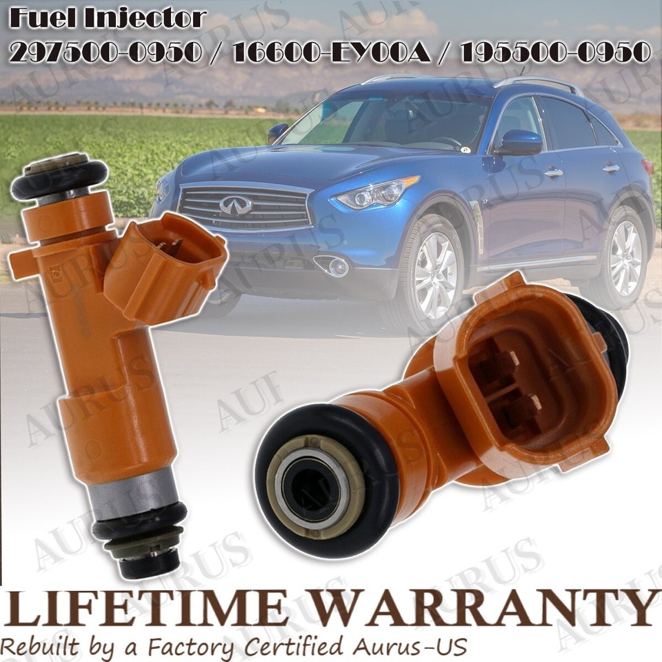 x1 OEM DENSO Fuel Injector for 2009-2013 Infinity G37X 3.7L V6 cyl ...