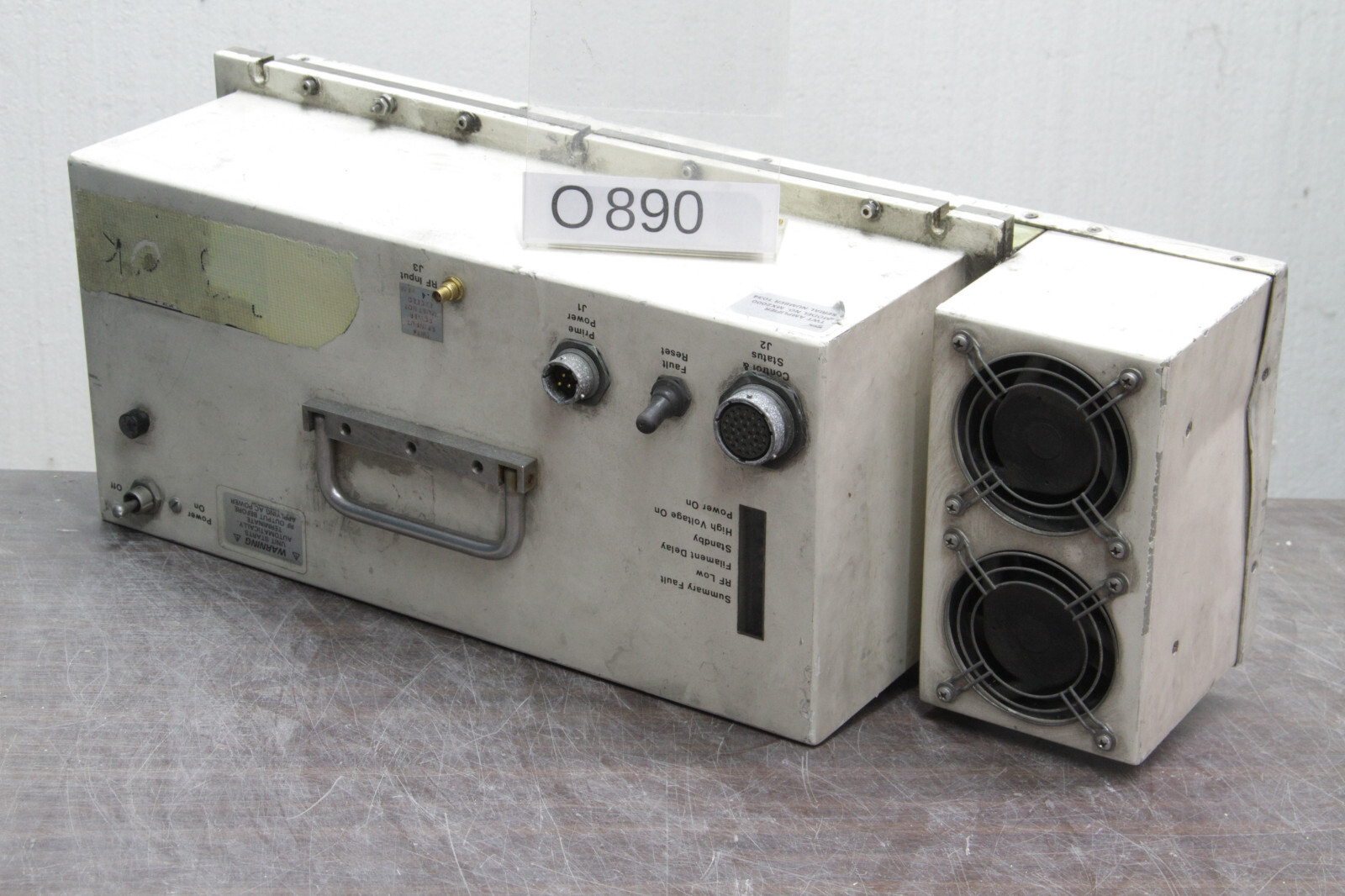 TWT MX2000 AMPLIFIER 13.75 to 14.50GHz - With traveling wave tube ...