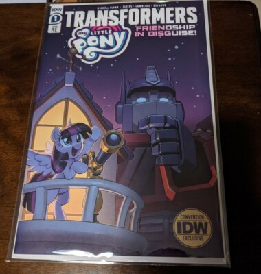 My Little Pony Transformers 1 SDCC 2020 IDW Exclusive Variant In-Hand ...