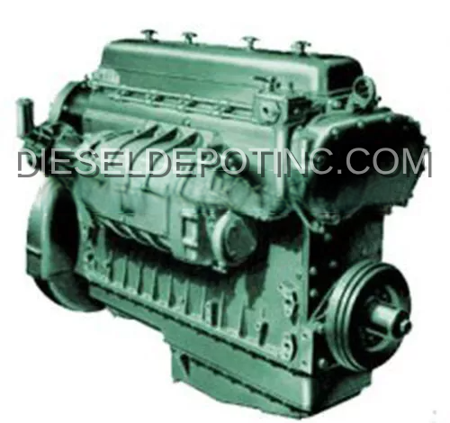 Detroit 6-71 (Inline) Remanufactured Diesel Engine Extended Long Block ...