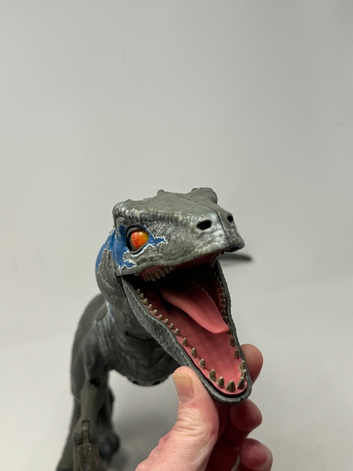 Jurassic World Alpha Training Blue Velociraptor Dinosaur ONLY Untested ...