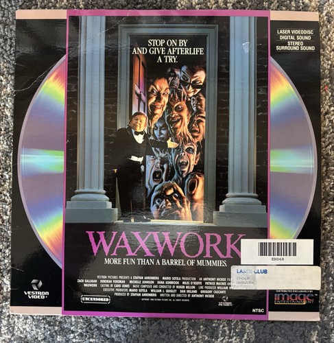 Rare! Waxwork Laserdisc Uncensored 1988 | eBay
