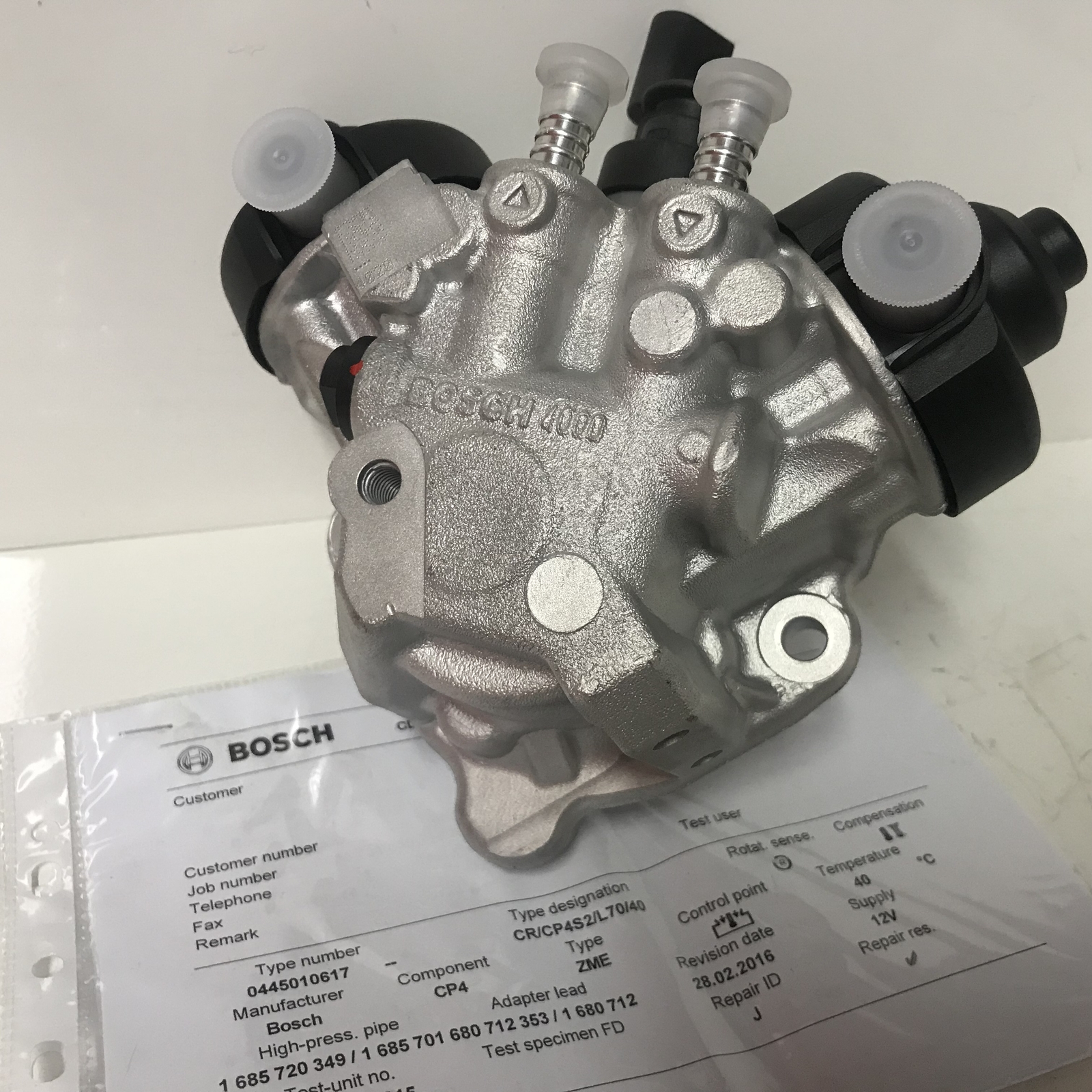 Bosch High-Pressure 0445010617 BMW 3.0D BMW E91,E92,E93, F07,F10,F11 ...