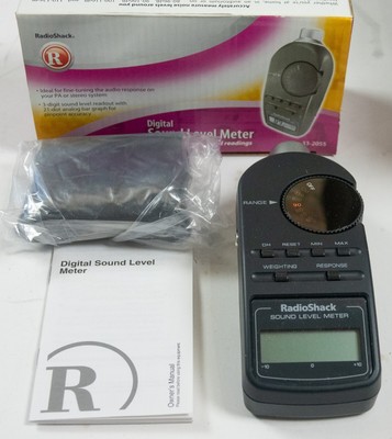 Sound & Audio Measurement - Radio Shack Sound Level Meter