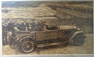 President Franklin D Roosevelt Period photo Puzzle . Nicely framed ...