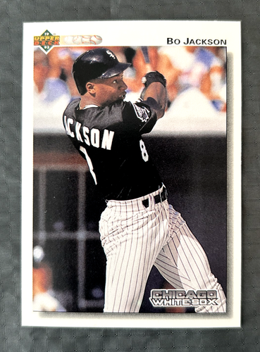 Bo Jackson Upper Deck 1991 #555... Chicago White Sox | eBay