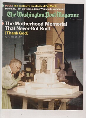 Washington Post Pat Monk In His Studio May 11, 2008 041520nonrh | eBay