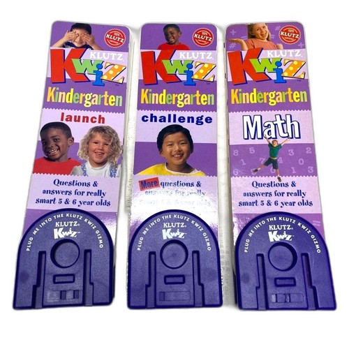 KLUTZ Kwiz Kindergarten Launch Challenge Math Elementary Homeschool ...