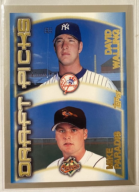 2000 Topps - Draft Picks #215 Mike Paradis, David Walling for sale ...