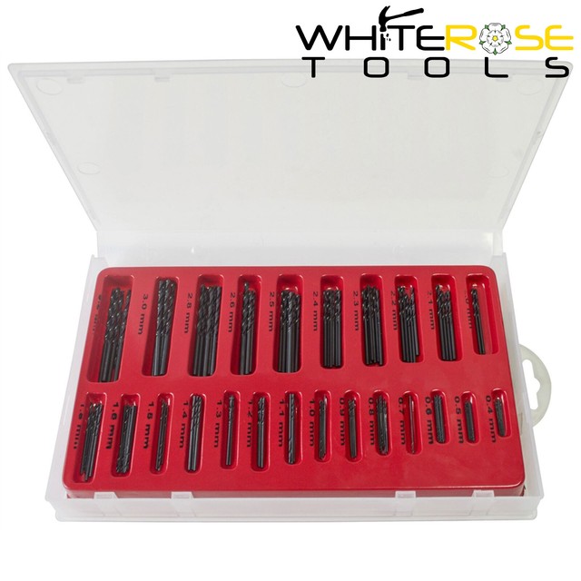 150pc Assorted Drill Bit Set - Mini Precision Micro Model Craft Twist ...